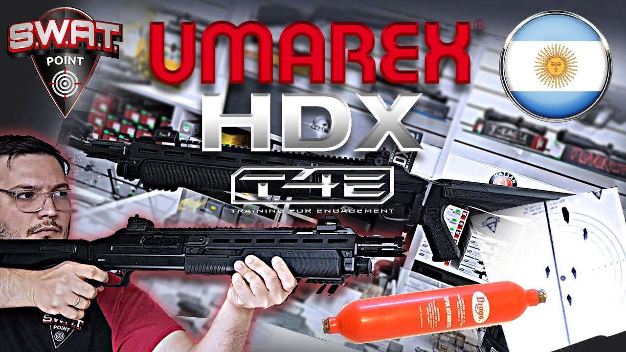Escopeta Disuasiva UMAREX HDX .68 P 40 JOULES - DEPÓSITO Co2 SWAT ...