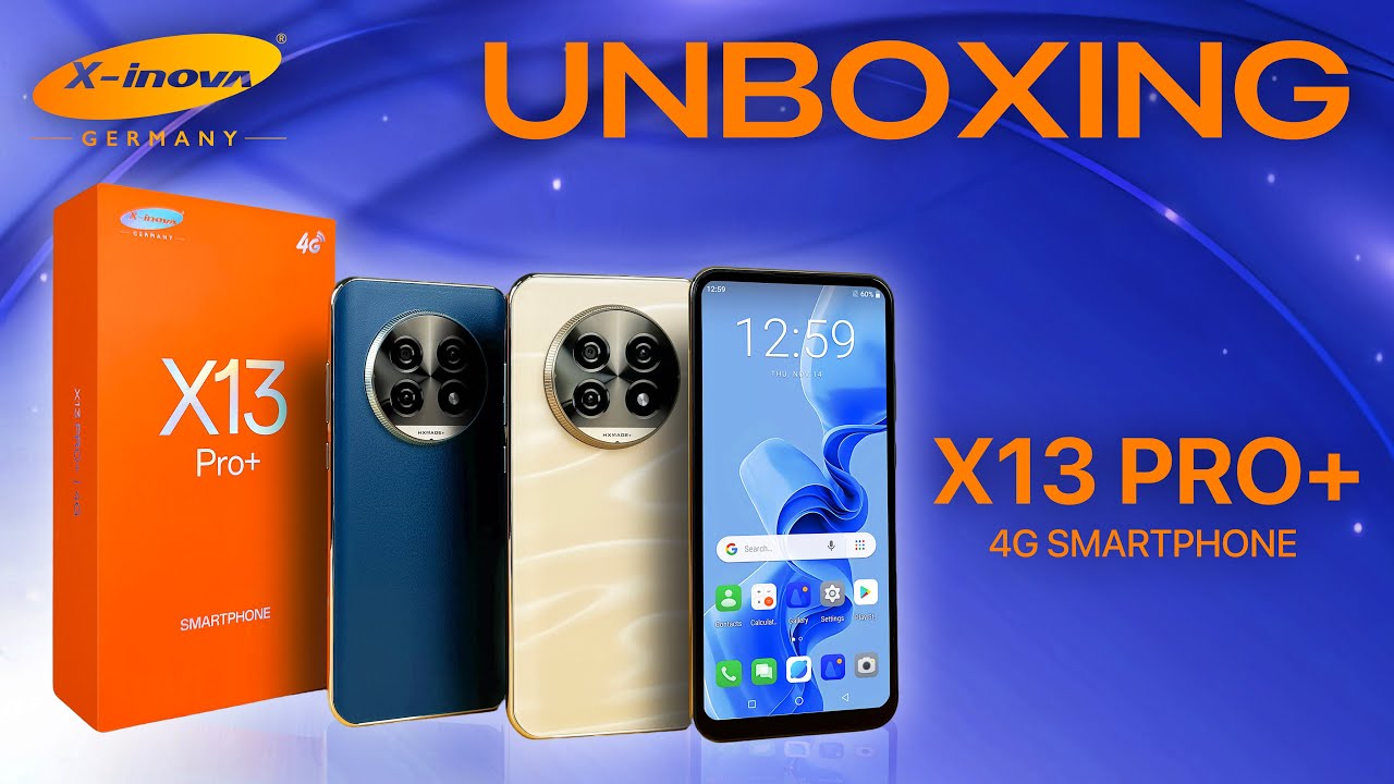 🌟X13 PRO+ | 4G Smartphone | X-INOVA - YouTube