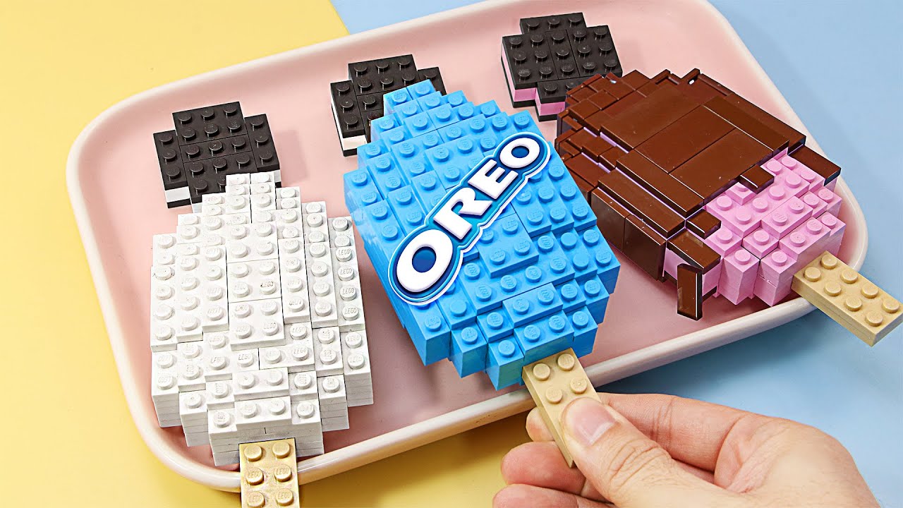 I Made Lego OREO IceCream Simple and Quick for a SMILE 🍨 Best of LEGO ...