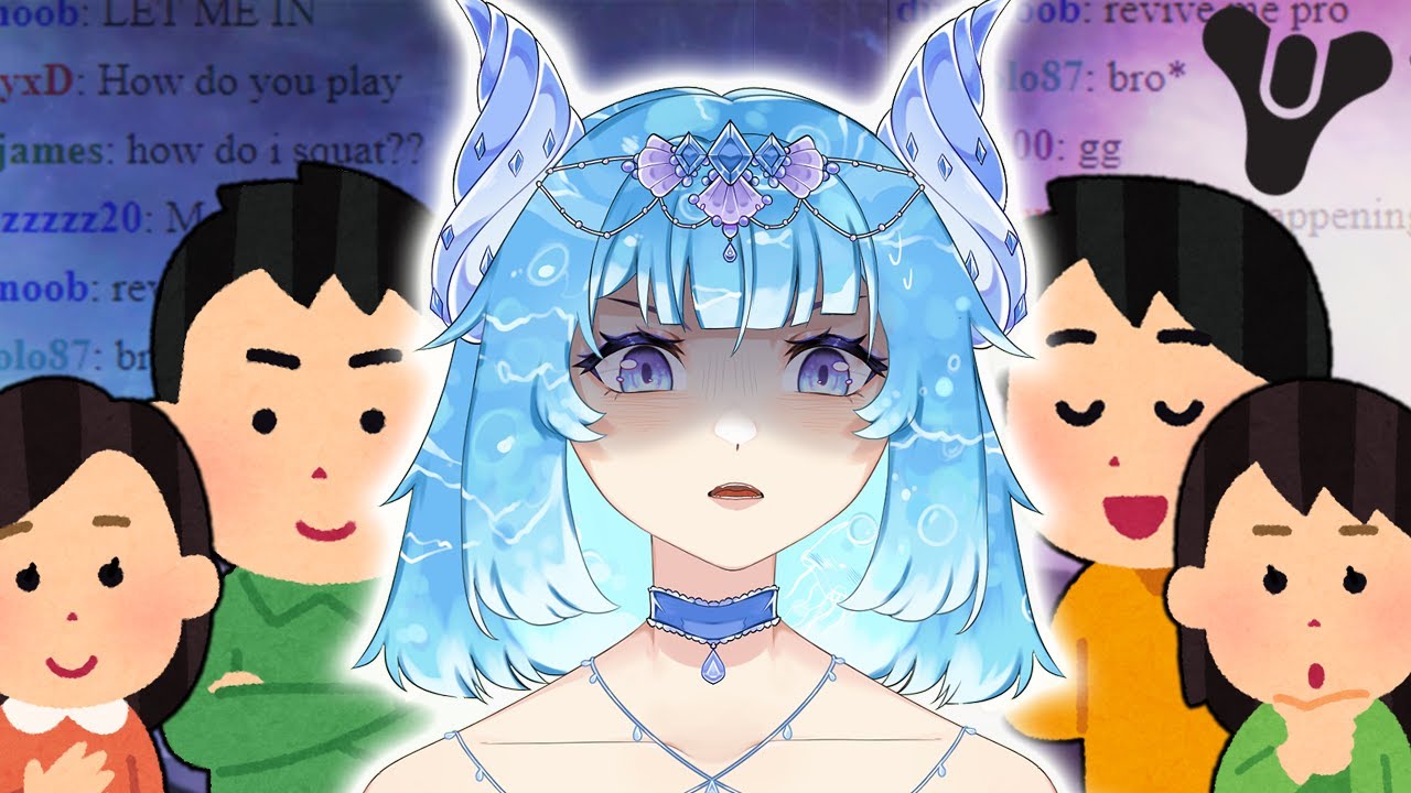 Vtuber plays Destiny 2 with her Chat.. 【help】 - YouTube