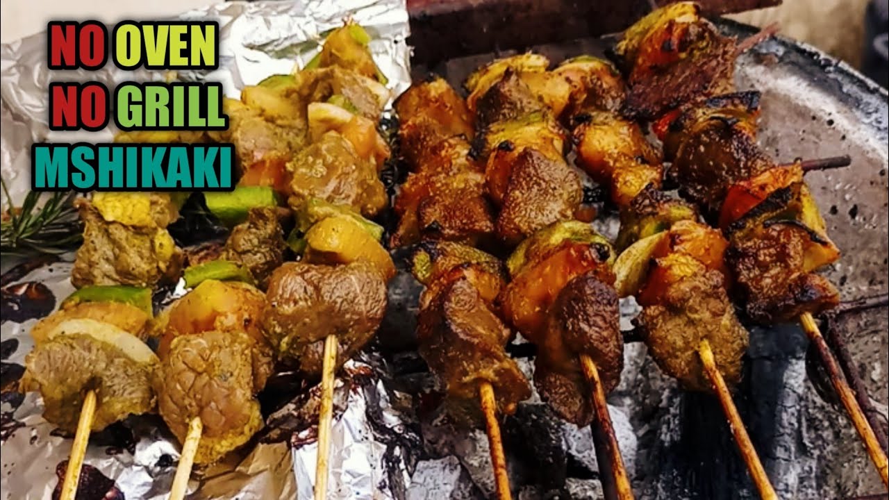 How to make KENYAN MSHIKAKI without a GRILL or OVEN/mshikaki recipe ...