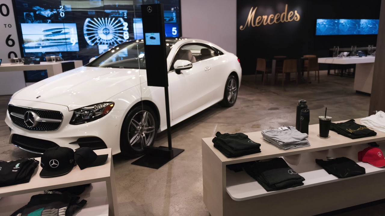 Mercedes Benz Pop Up Retail Experience: Ex Awards 2019 - YouTube