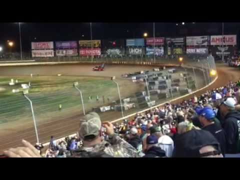 World Finals (Late Models) 4 Wide Salute - YouTube