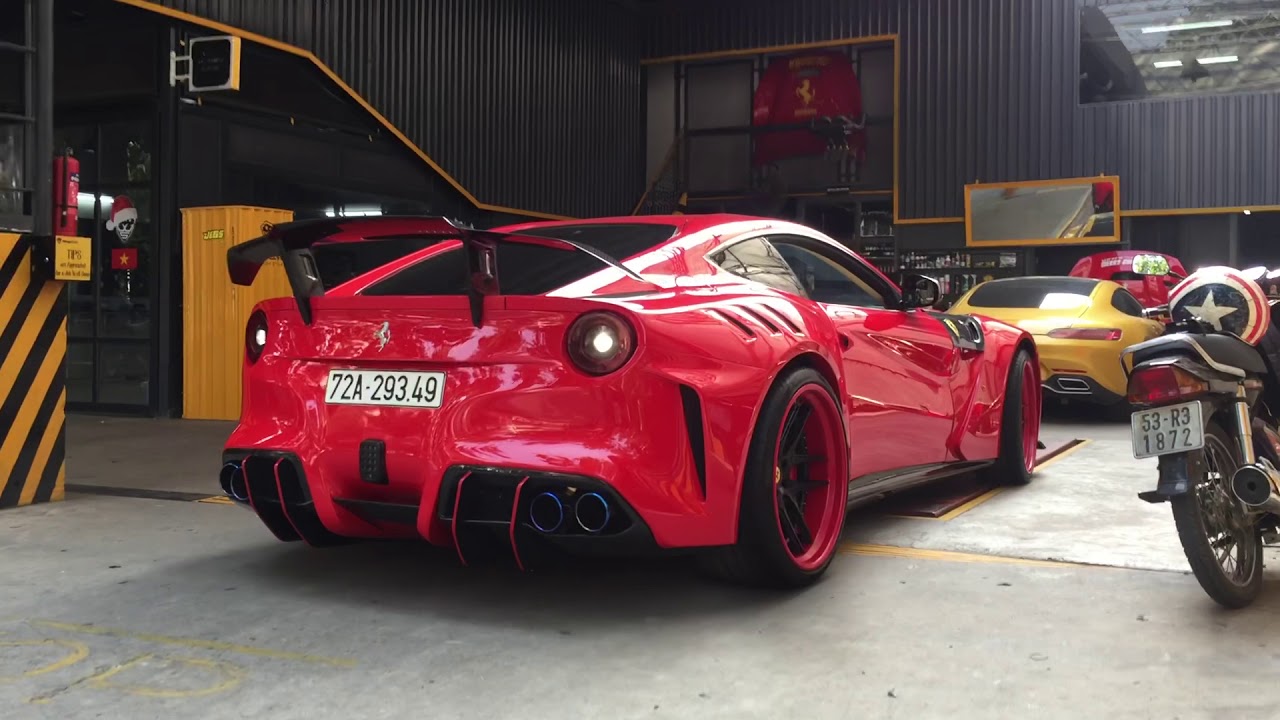 Ferrari F12 DUKE DYNAMICS - Full System IPE F1 Exhaust - YouTube