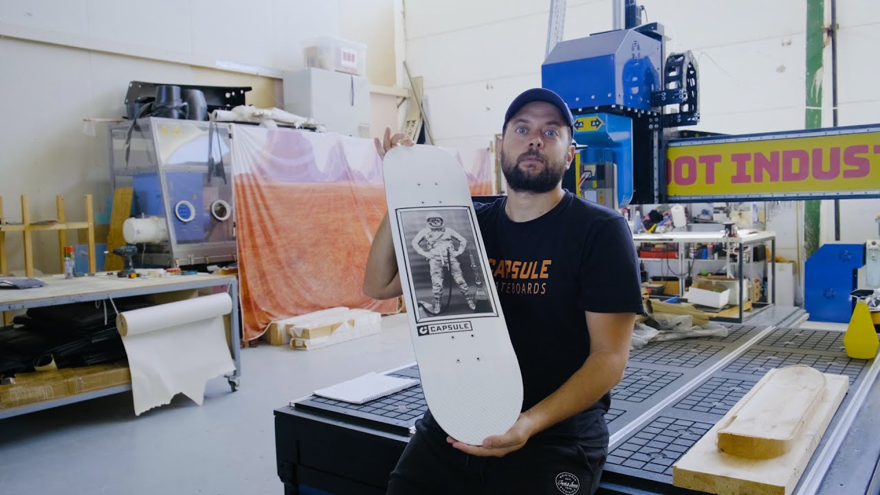 Capsule Skateboards Factory - YouTube