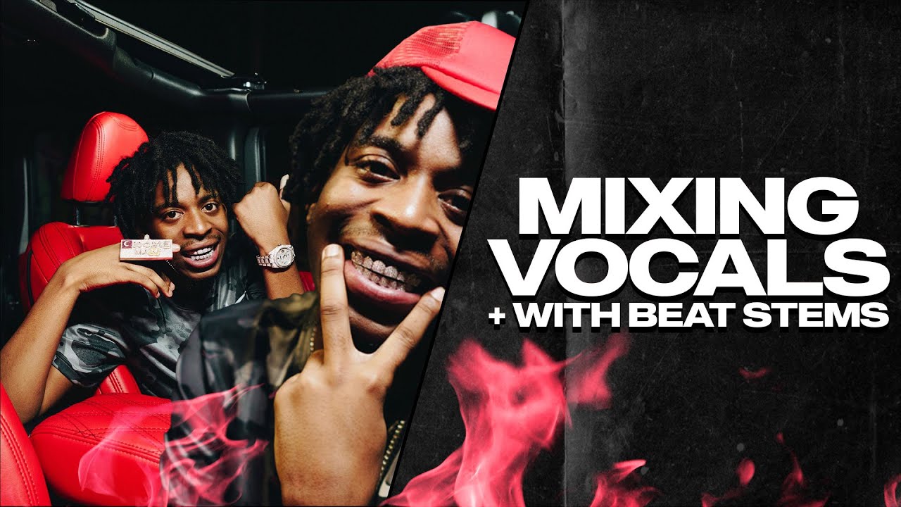 How To Mix Rap Vocals Like YN Jay With Beat Stems - YouTube