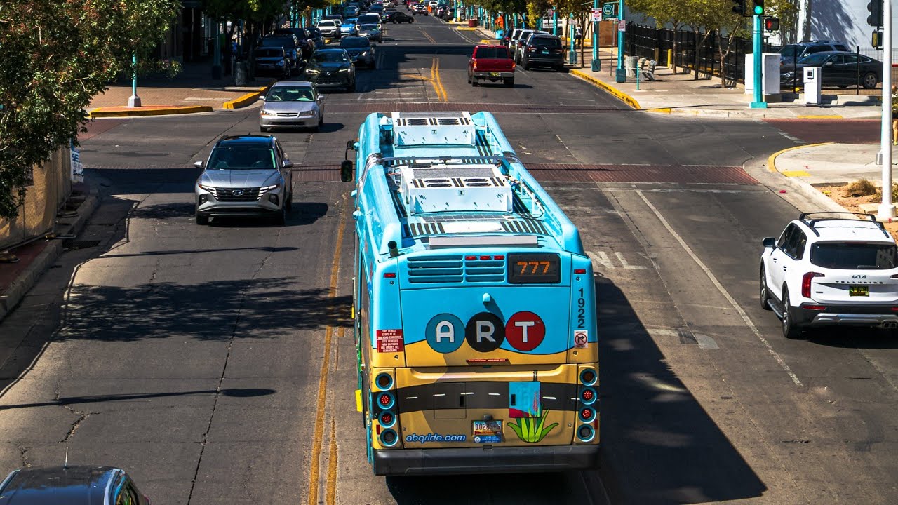 Albuquerque Rapid Transit (ART) ABQ RIDE Observation - YouTube