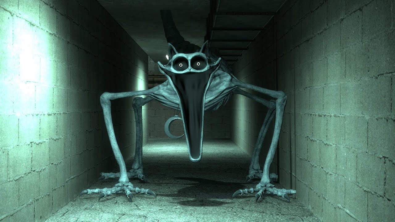 Nightmare CatNap Chases me at the mall, Poppy Playtime Chapter 3 ...