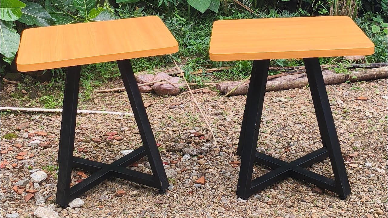 Membuat top table meja cafe - YouTube