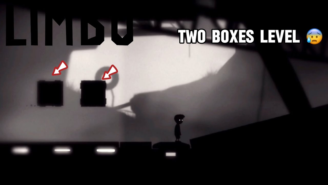 Limbo Game Two Boxes and Gravity Level Walkthrough - YouTube