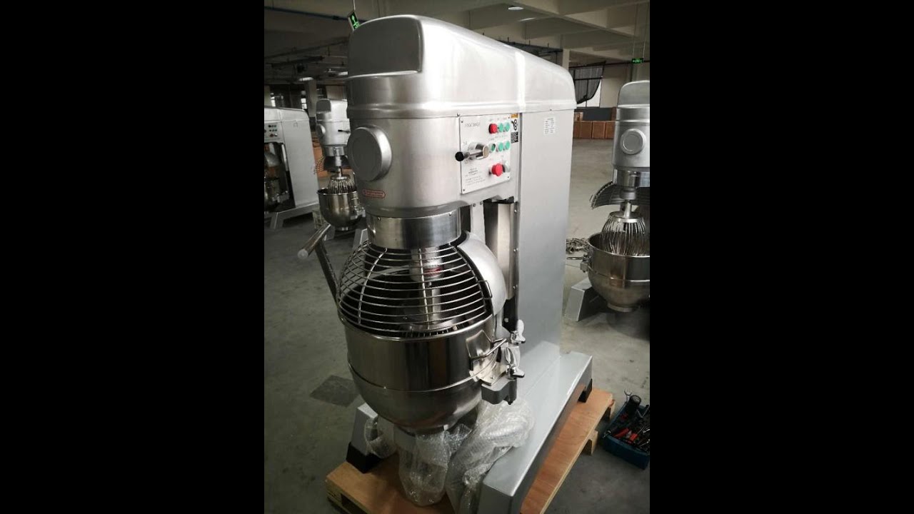 Vigevr 100L Food Mixer 100L Planetary Mixer Belt Construction 3 Speeds ...