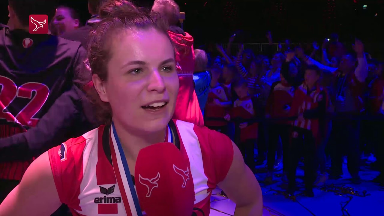 Fortuna Nederlands kampioen korfbal met Fleur Hoek uit Dronten - YouTube