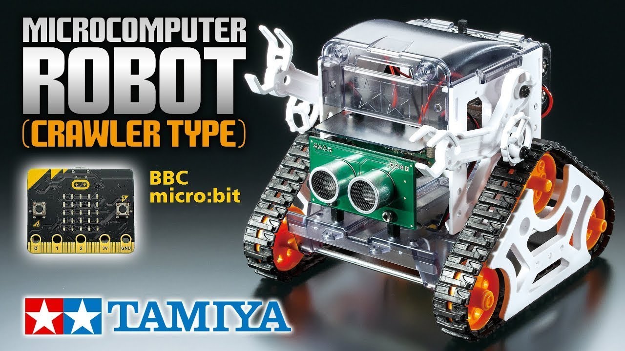 【Tamiya 71201】Microcomputer Robot (Crawler Type) | 微型電腦編程機械人 (履帶行走型) - YouTube