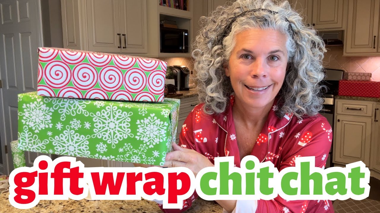 Gift Wrapping Party: Join Me for a Chat! - YouTube