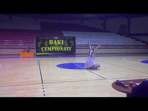 Dance of Azerbaijan Naima Sarablinskaya Ag ciceyim reqsi. Baku championship-2018