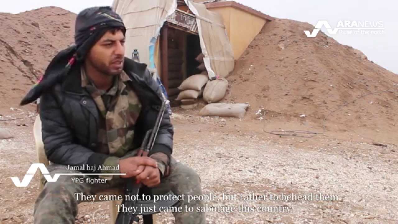 Arab fighters in the ranks of the YPG - YouTube