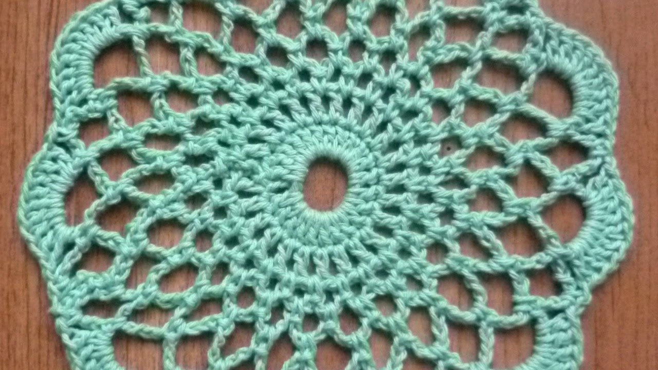 How To Make a Simple and Cute Crochet Doily - DIY Crafts Tutorial ...