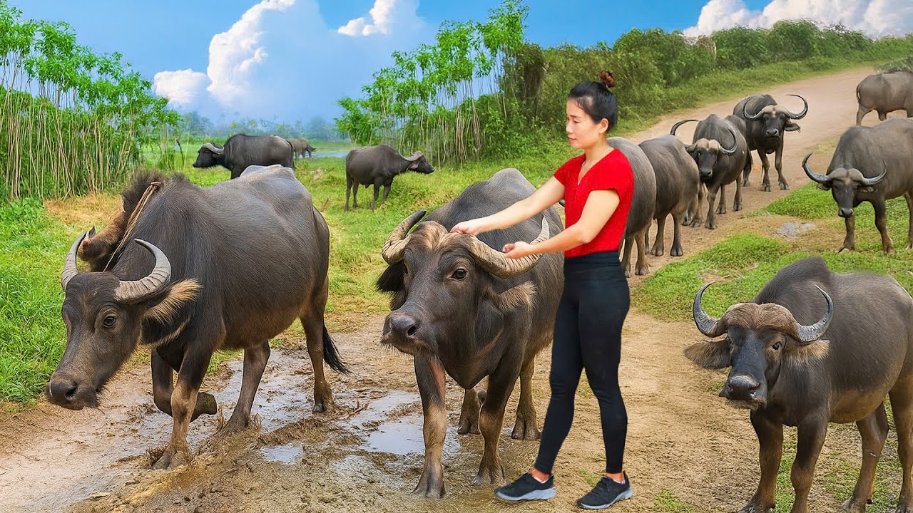 Rewind Timelapse – Transporting 100 Buffalo 500km by Truck to Rural ...