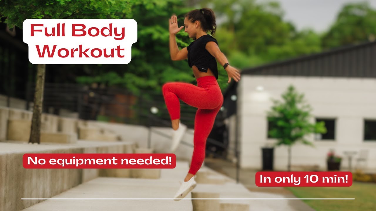 Bodyweight Full Body Workout - YouTube