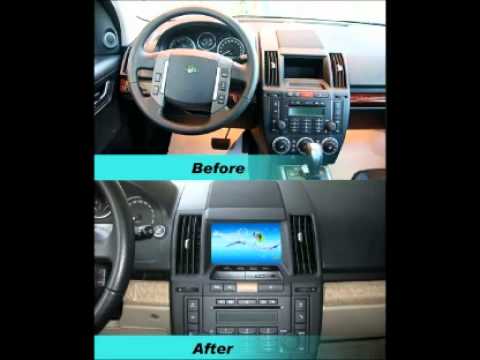 7 Car DVD Player GPS For Land Rover Freelander 2 - YouTube