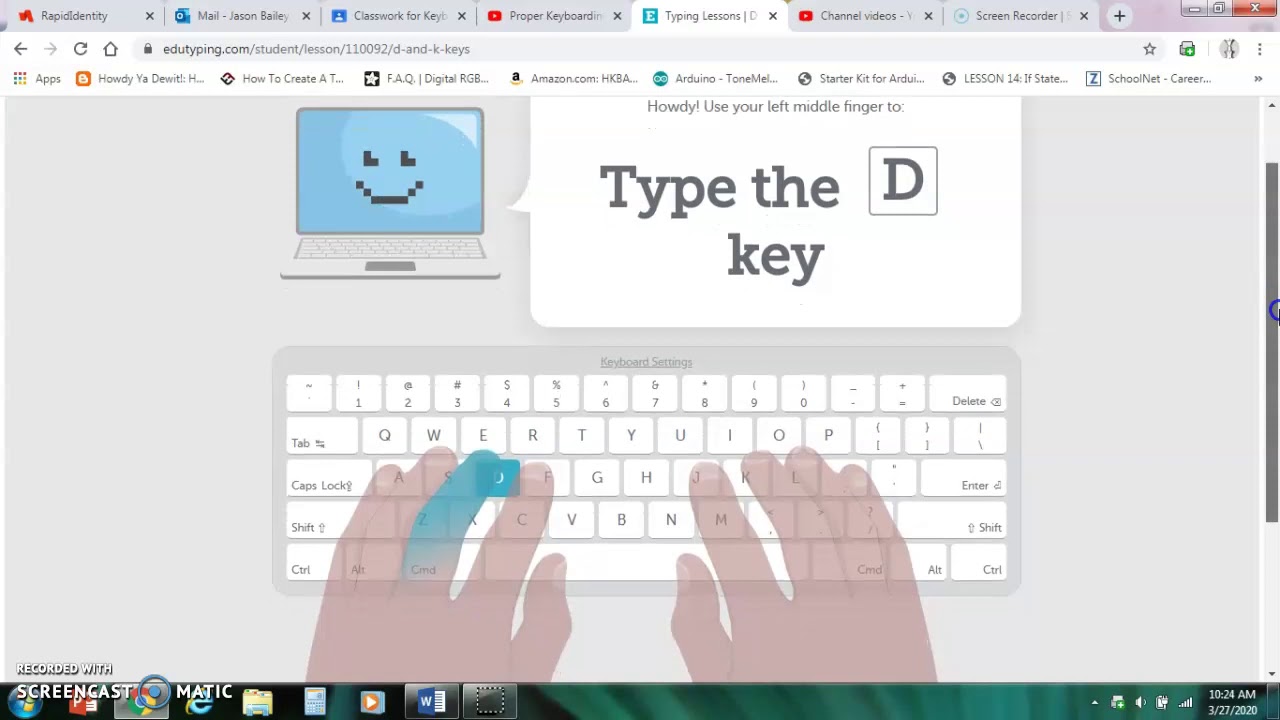 How to Use EduTyping - YouTube