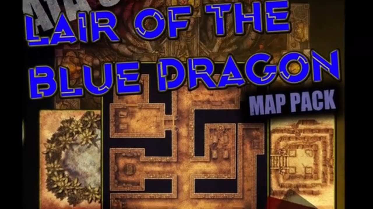 AtA's Lair of the Blue Dragon| Map Pack - YouTube