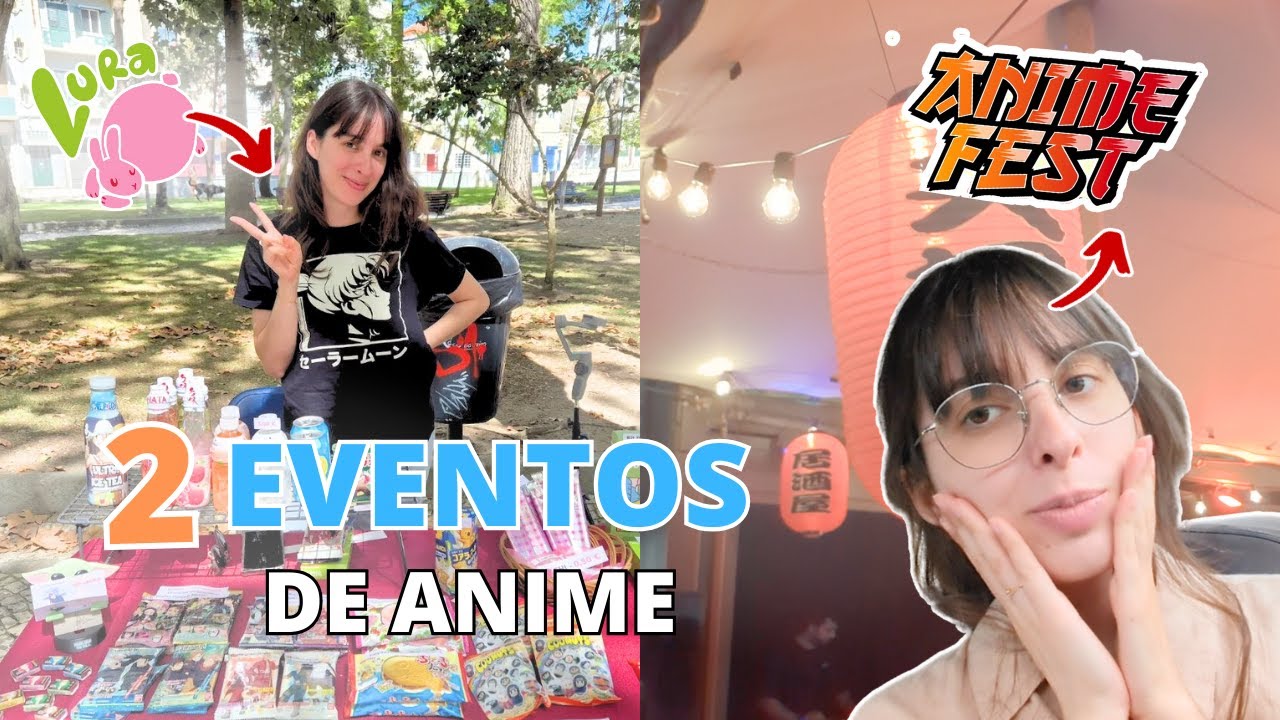 Fui a dois eventos de anime no mesmo dia 🤯 // Lançamento Projeto Hanabi ...