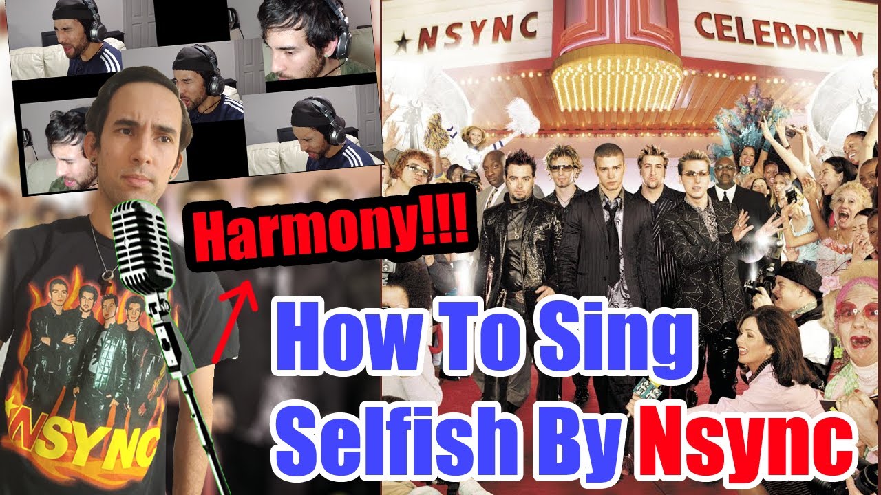 Nsync Selfish Harmony Tutorial - YouTube
