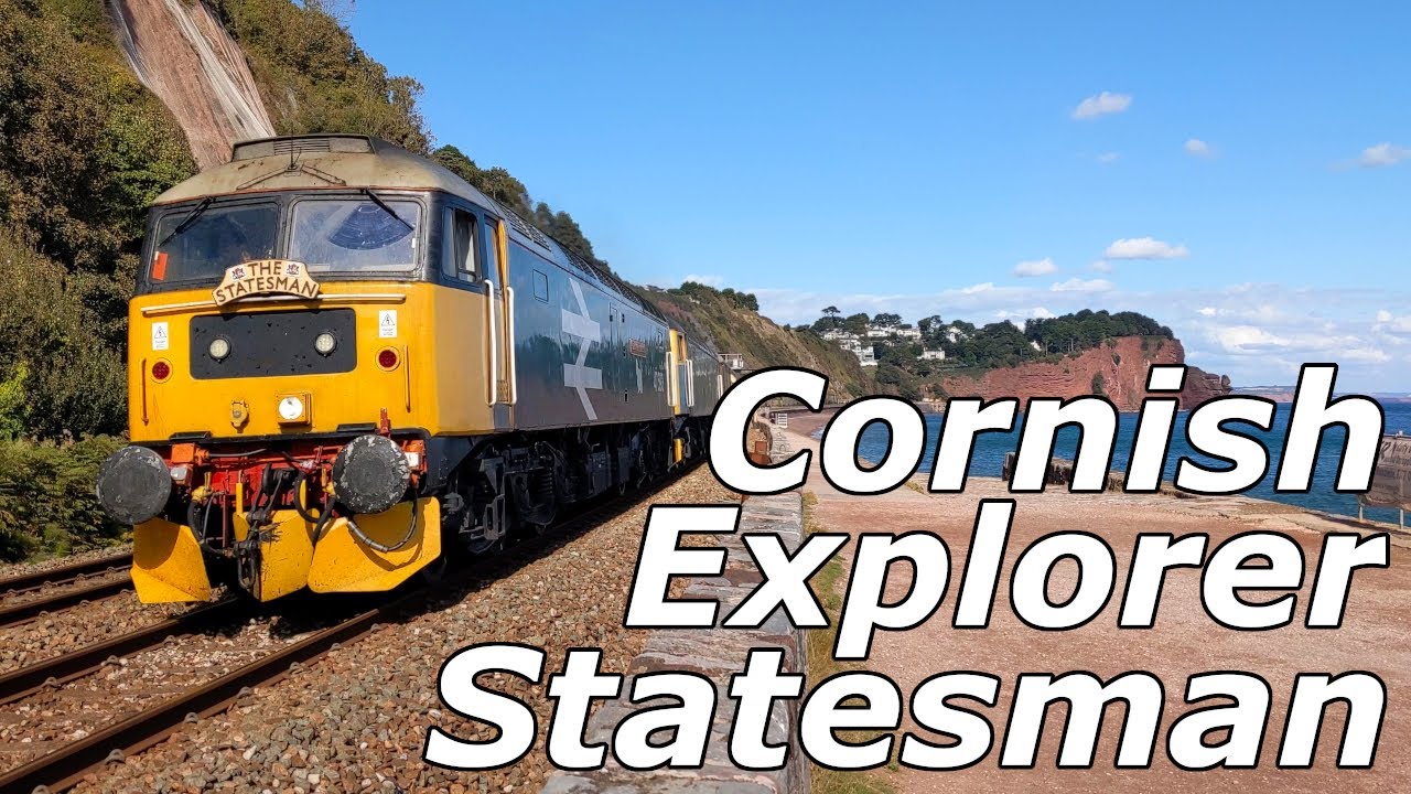 CORNISH EXPLORER STATESMAN (& Seven Other Trains) 23/09/22 - YouTube