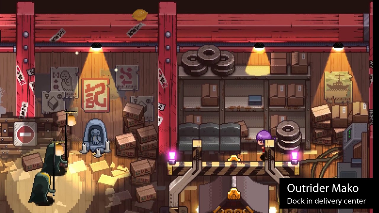 Dock in delivery center. - Outrider Mako Game Dev #37 - YouTube