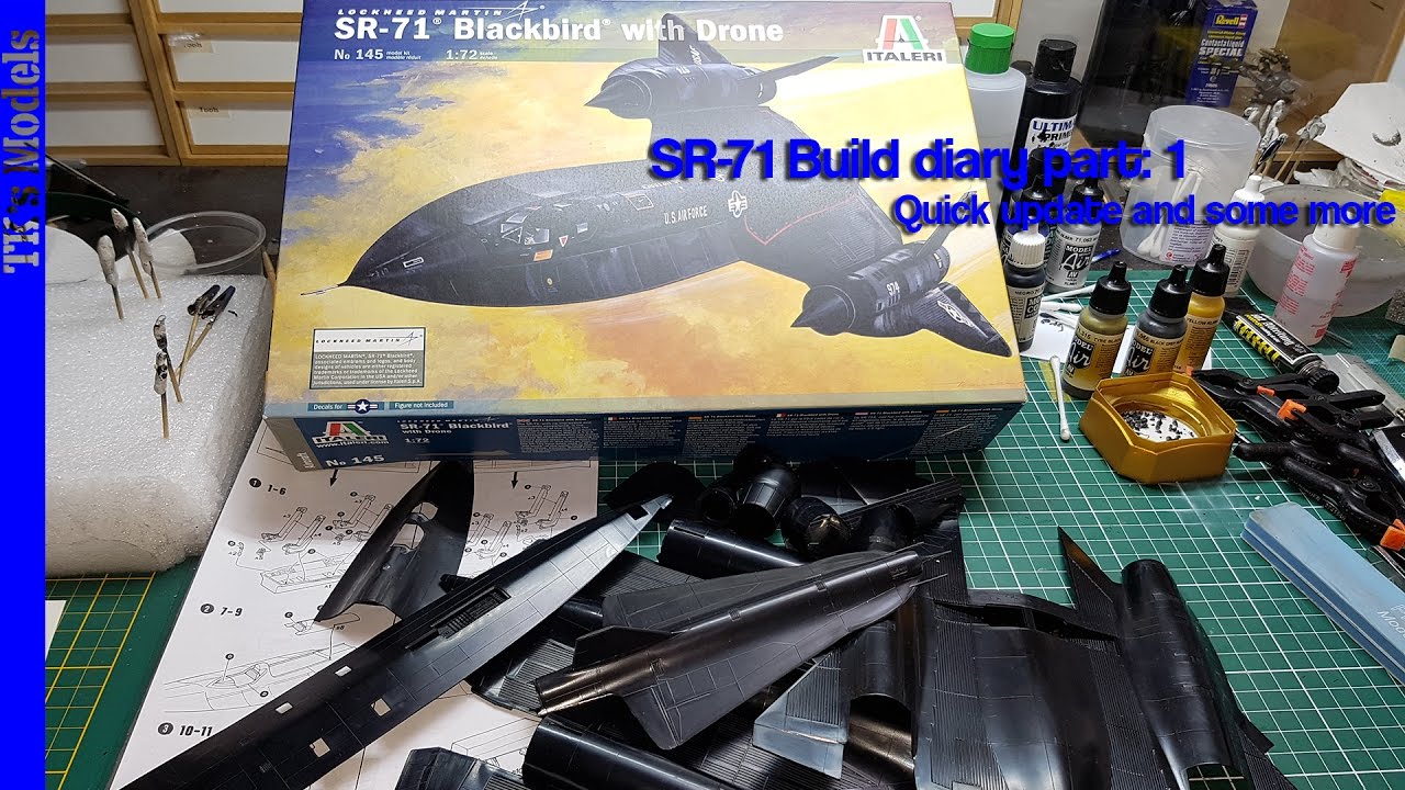 SR-71 commission build diary part 1: Quick update and some more stuff ...