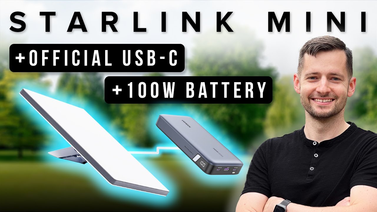 Starlink Mini Roam Setup with USB-C Power Bank | Buying Guide - YouTube