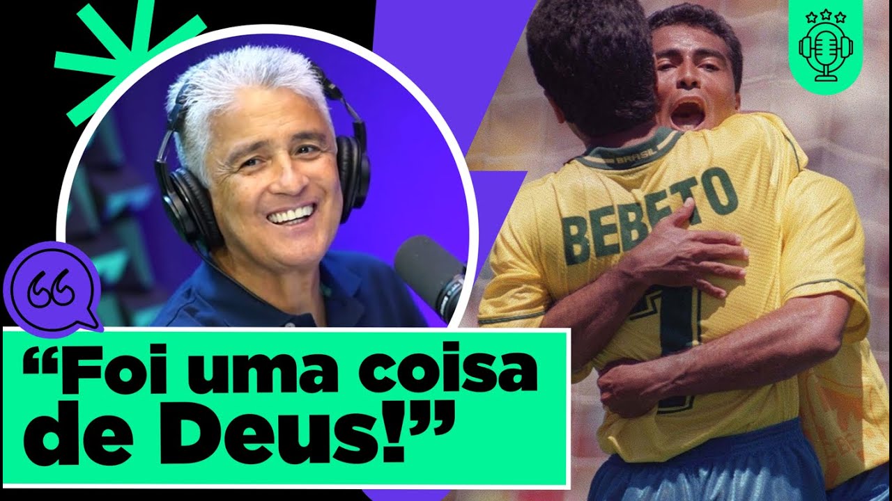BEBETO E ROMÁRIO FAZENDO HISTÓRIA COM A SELEÇÃO BRASILEIRA! - YouTube