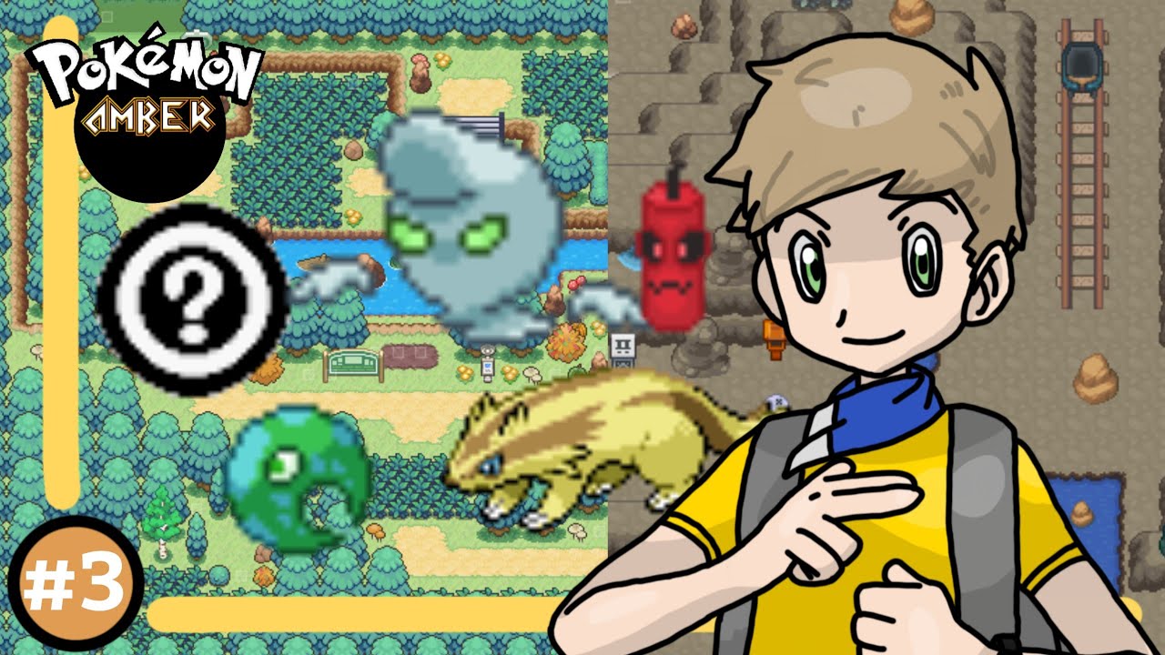 Some levelling up and evolutions! | Pokemon Amber | Part 3 - YouTube