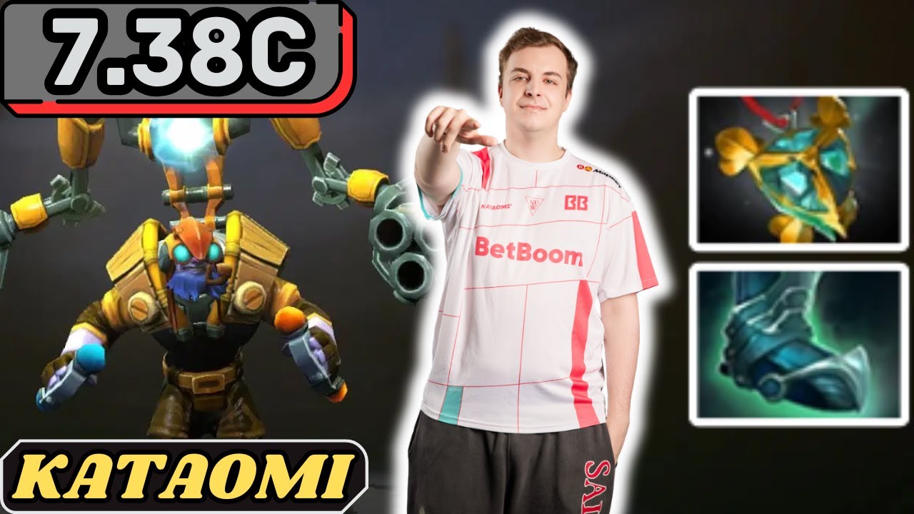 Kataomi TINKER Hard Support Gameplay Patch 7.38c - Dota 2 Support - YouTube