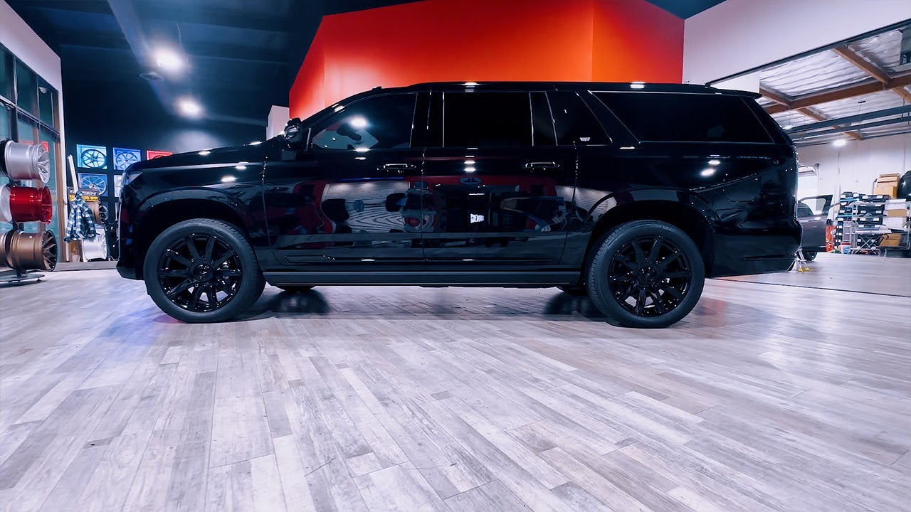 CADILLAC ESCALADE with CERAMIC PRO - YouTube