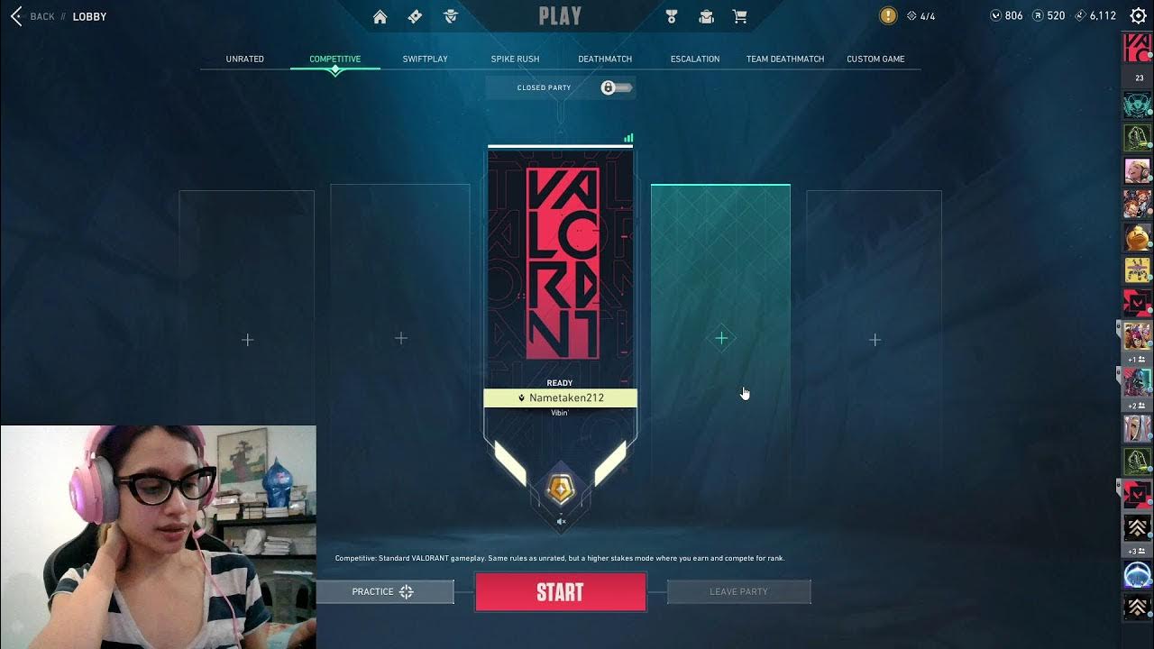 VALORANT GIRLGAMER LIVESTREAM: TWODIAMONDS AND NAMETAKEN212 - YouTube