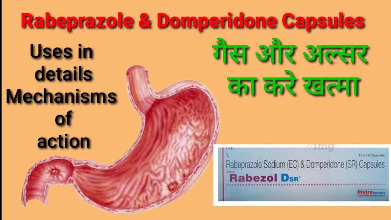 Rabeprazole sodium and Domperidone tablet, capsules uses, side effects ...