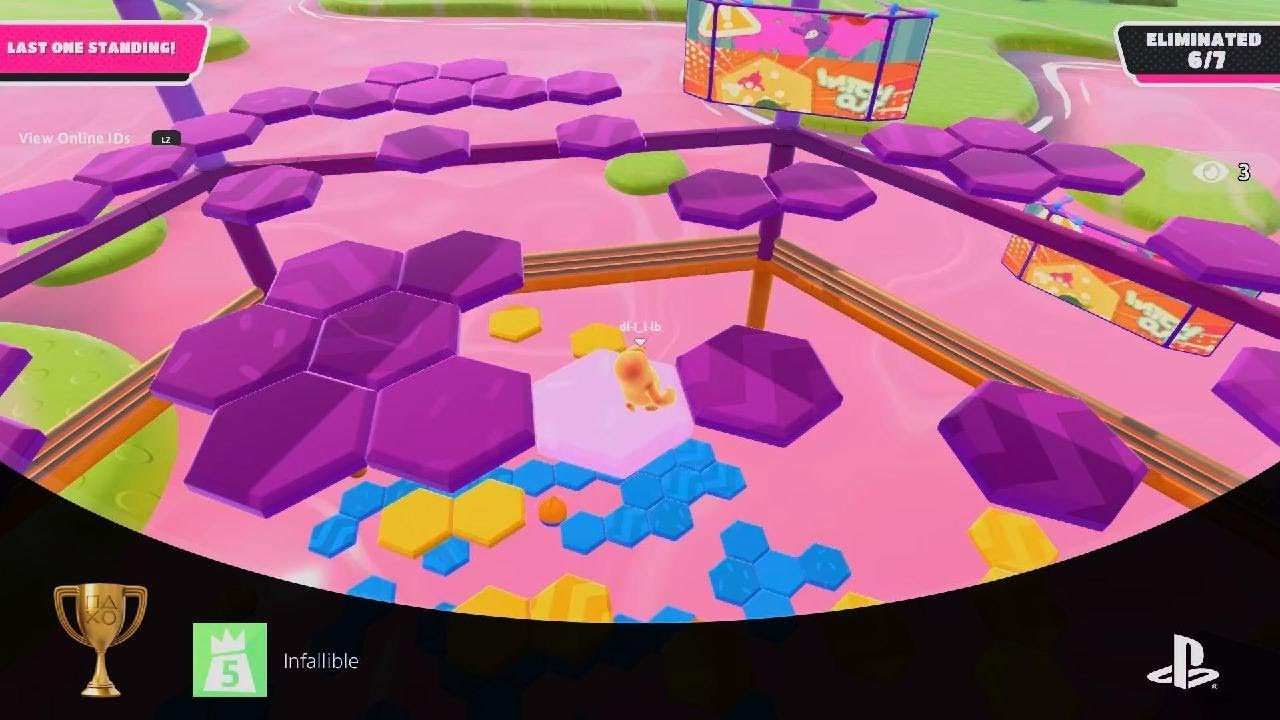 Fall Guys infallible trophy pop - YouTube