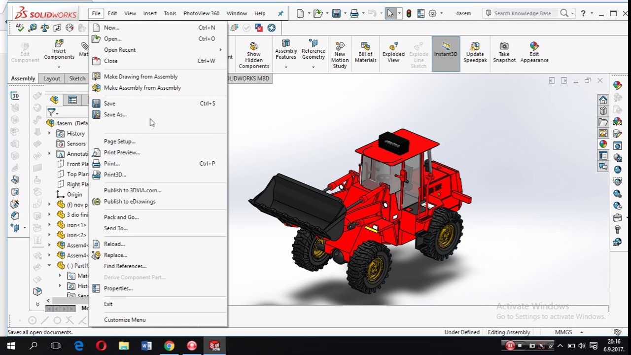 SolidWorks File Conversion STEP IGES JPG YouTube