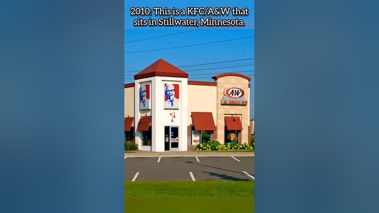 Evolution of an Abandoned KFC/A&W in Stillwater, Minnesota #shorts - YouTube