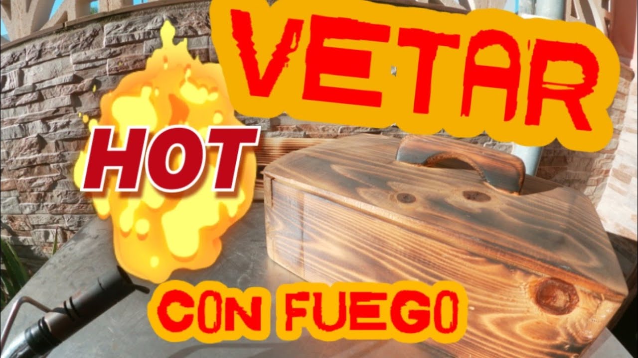 DECORAR MADERA CON FUEGO DE SOPLETE🔥 - YouTube