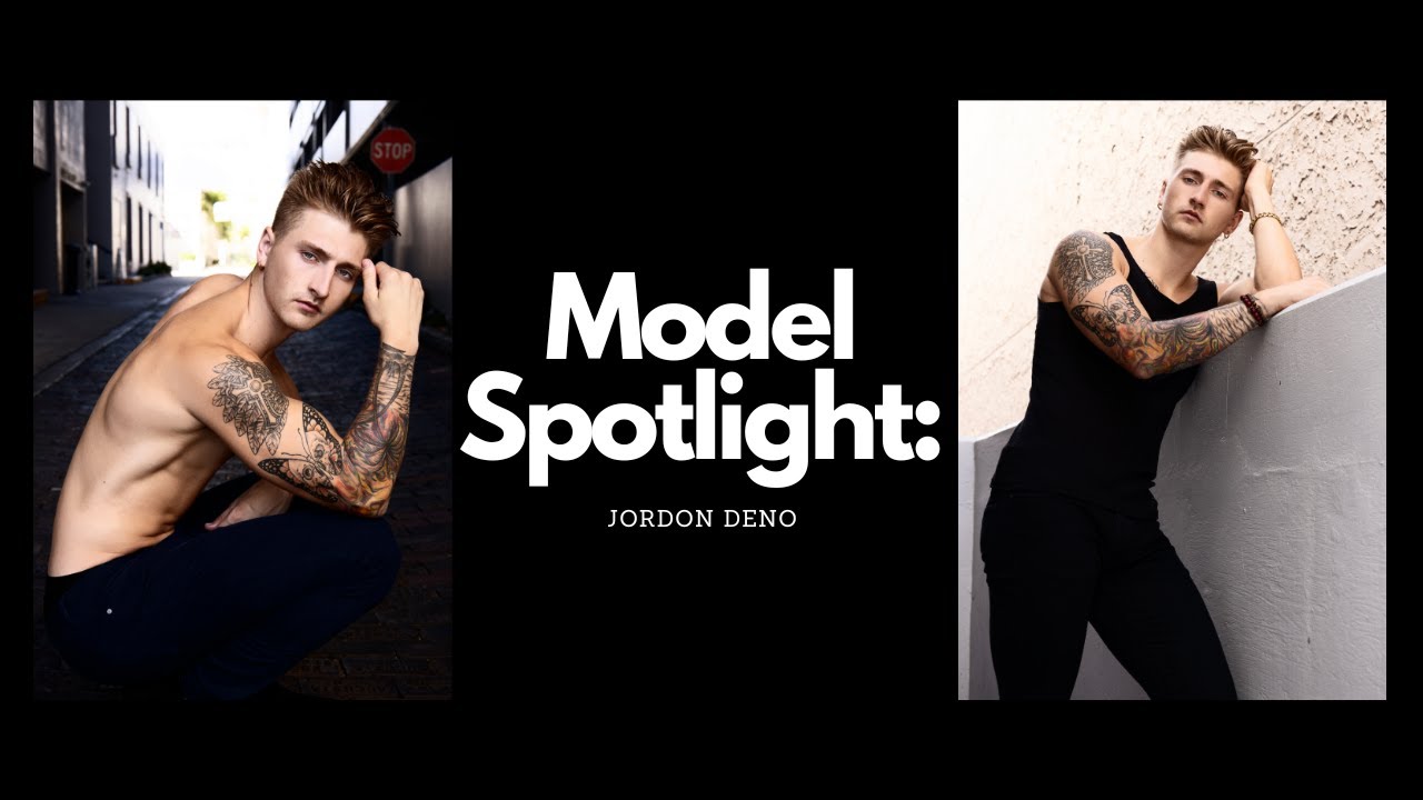 Model Spotlight Feature: Jordon Deno - YouTube