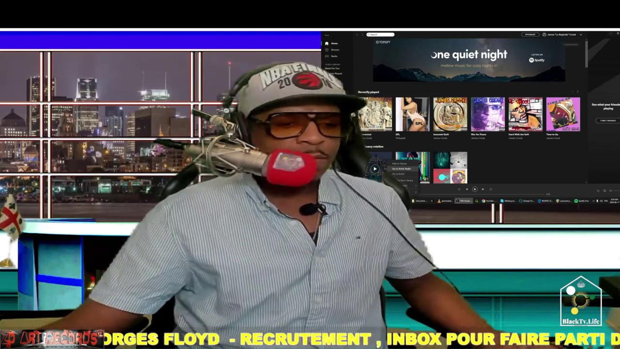 blackTv James Crook monologue 21 juin 2020 - YouTube