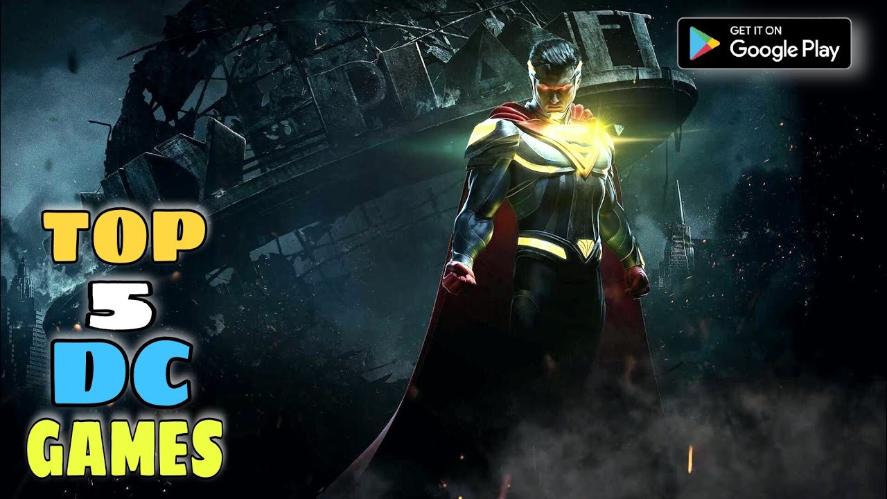 TOP 5 DC GAMES | ONLINE GAMES | SUPERHERO GAMES | MOBRUNNER GAMING ...