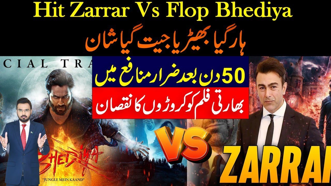 Hit Zarrar vs Flop Bhediya | Box Office Collection Worldwide | Big ...
