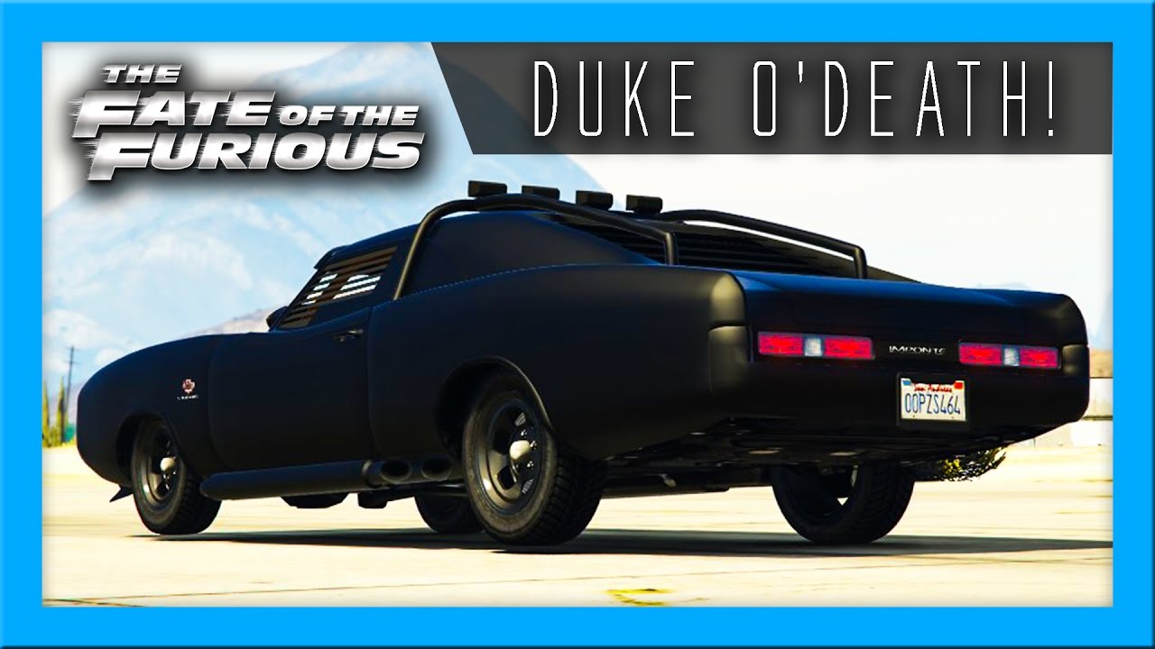 FAST & FURIOUS 8 ROCKED!! | Cruising in the Duke O'Death - GTA Online ...