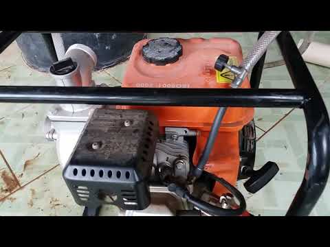 Motor bomba adaptado à gás metano