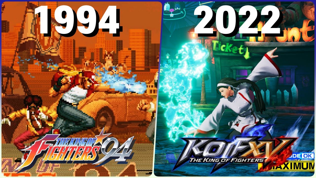 더 킹오브 파이터즈~【Evolution of KOF 1994-2022】 - YouTube
