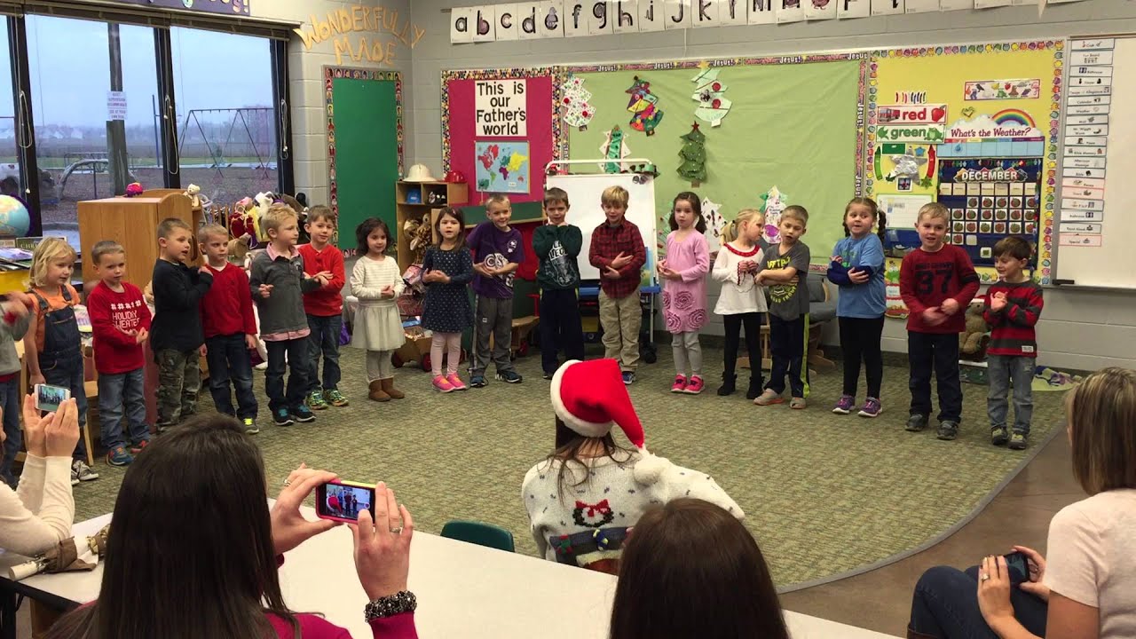 Dutton Christian Early 5's - O Come, All ye Faithful - December 21 ...